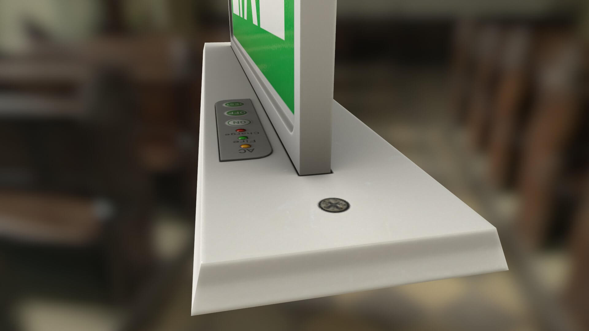 Emergency Exit Indicator V2 - 3D Model by Grishmanovskij Anton