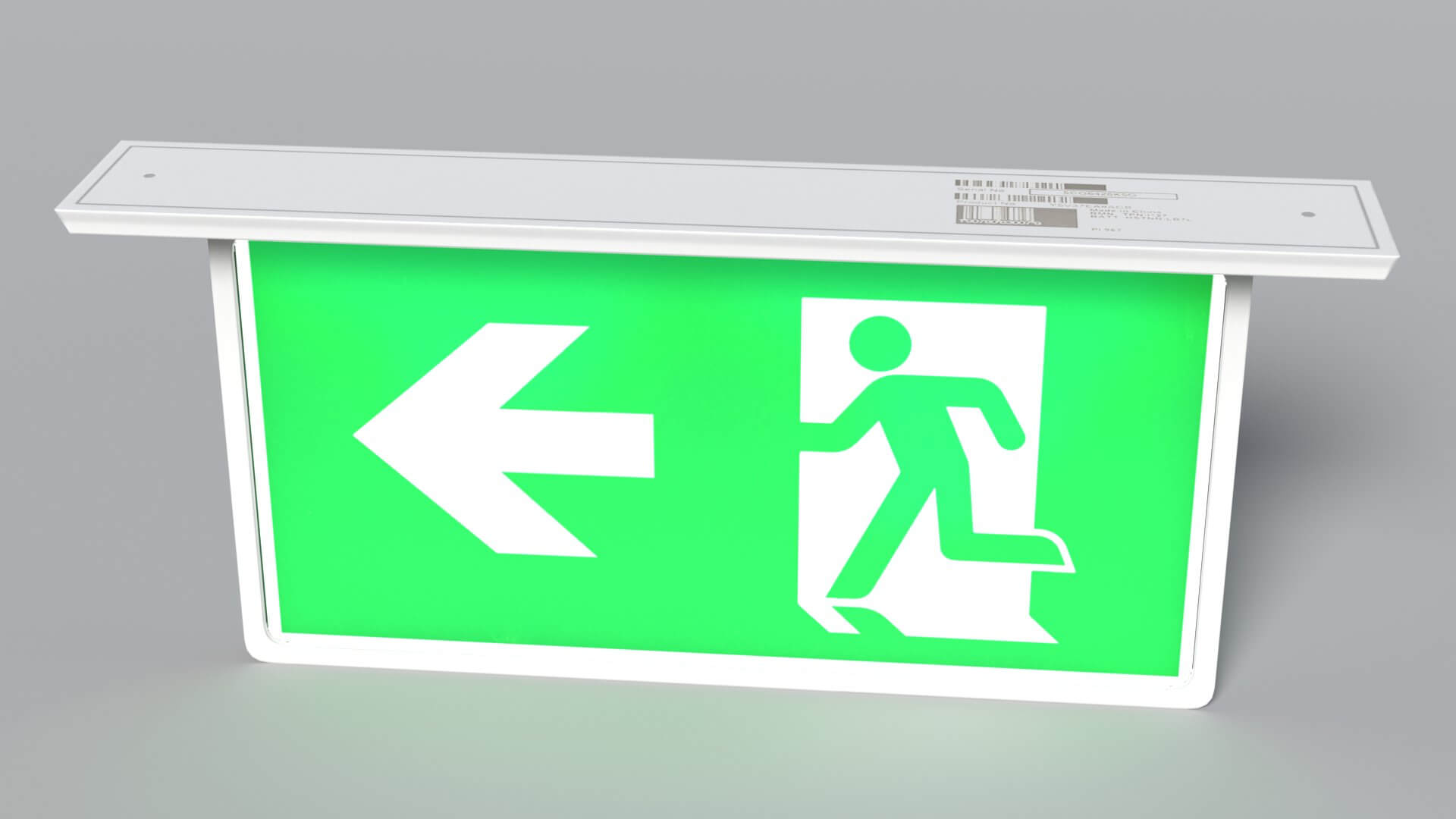 Emergency Exit Indicator - 3D Model by Grishmanovskij Anton