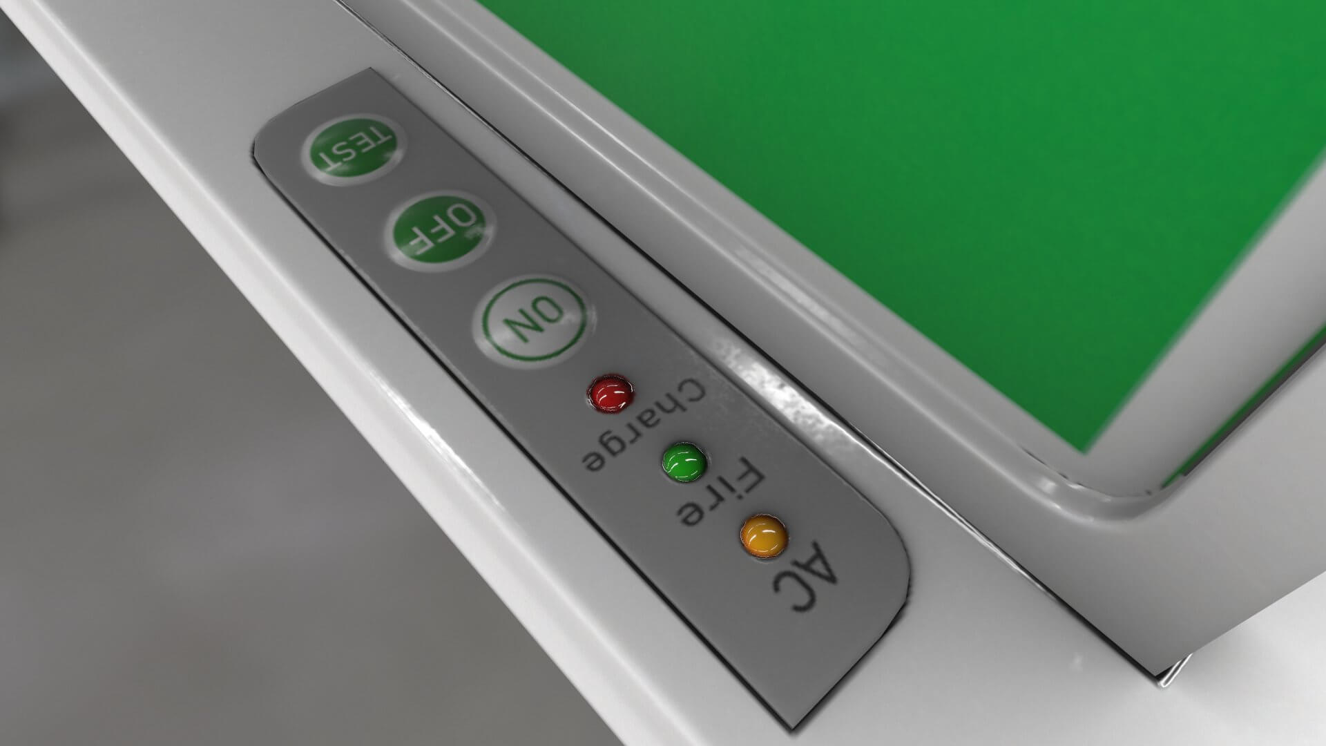 Emergency Exit Indicator - 3D Model by Grishmanovskij Anton