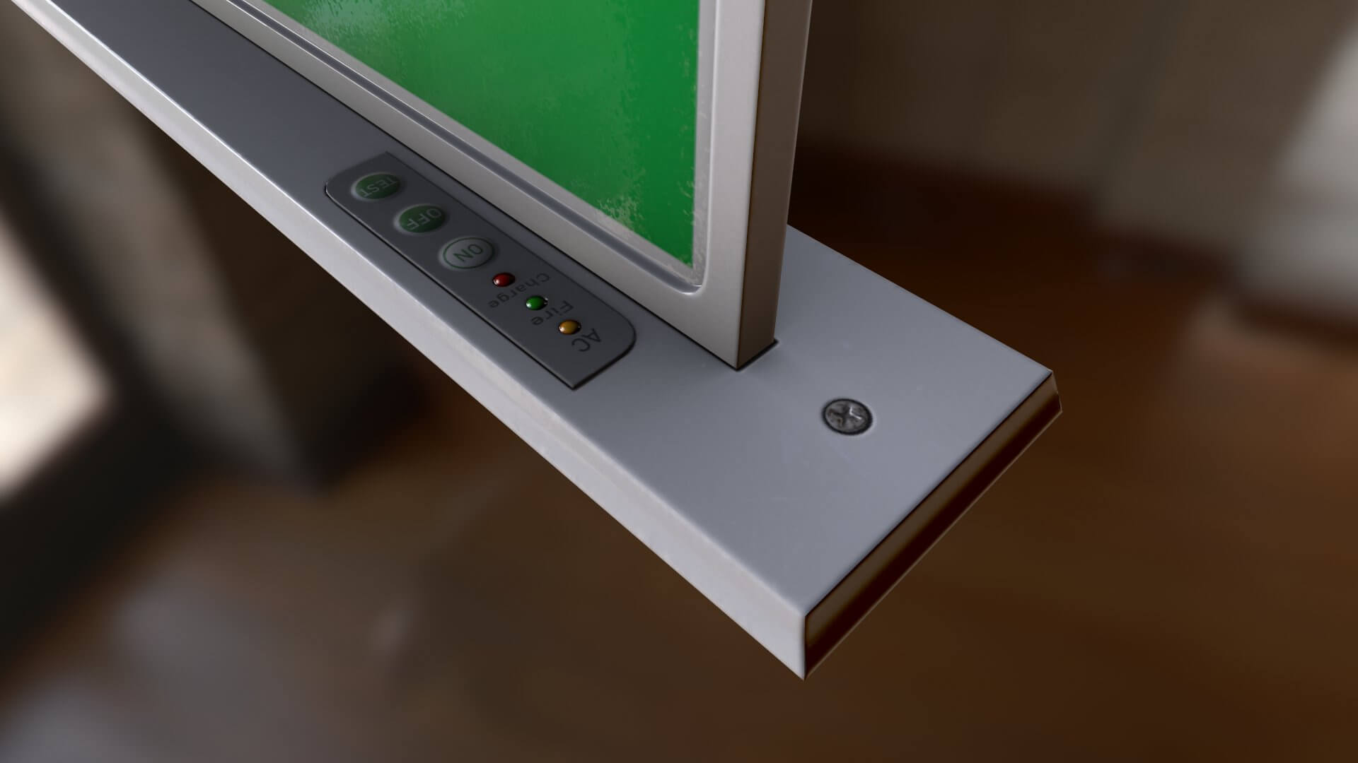 Emergency Exit Indicator - 3D Model by Grishmanovskij Anton