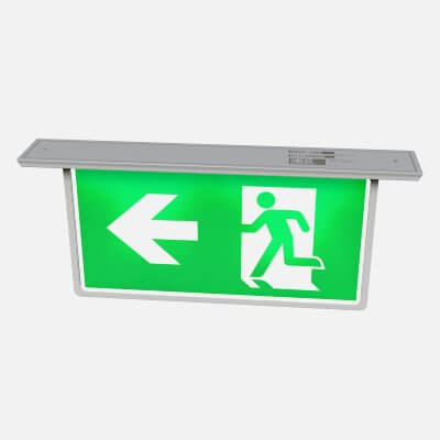 Emergency Exit Indicator - 3D Model by Grishmanovskij Anton