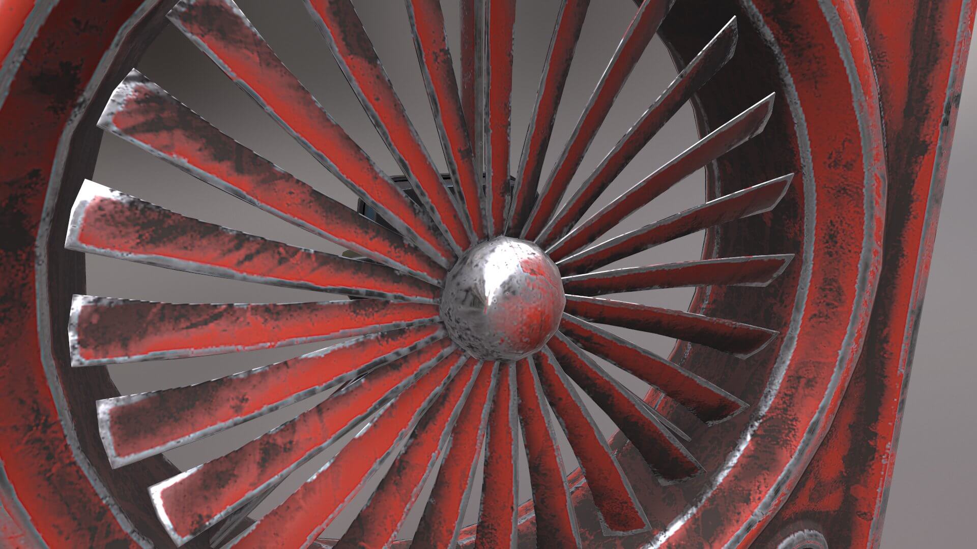 Exhauster - 3D Model by Grishmanovskij Anton