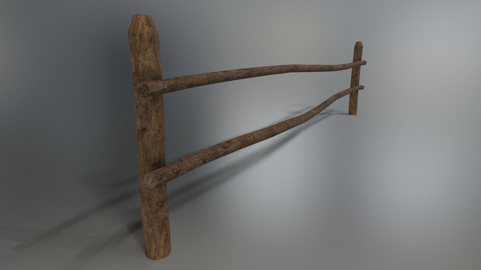 Farm Fence - 3D Model by Grishmanovskij Anton