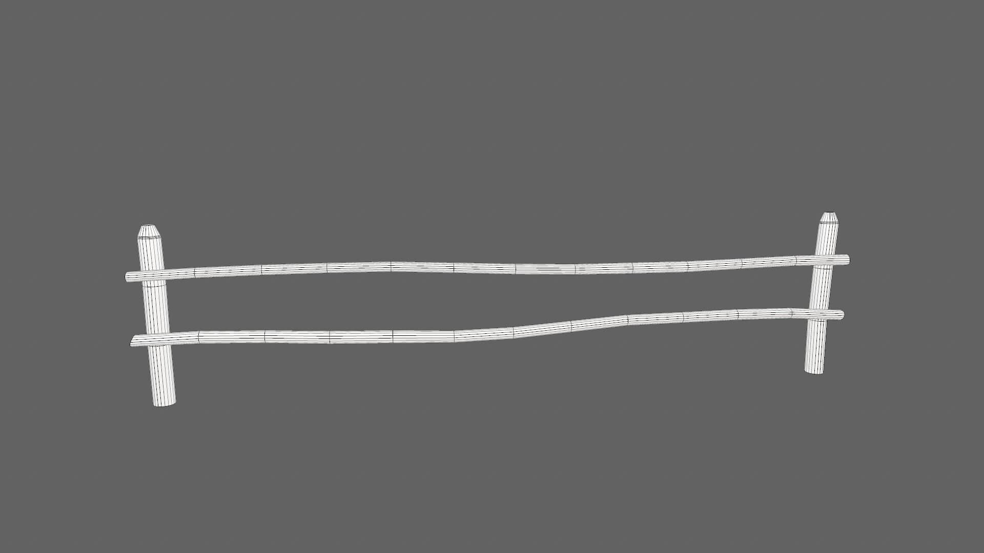 Farm Fence - 3D Model by Grishmanovskij Anton
