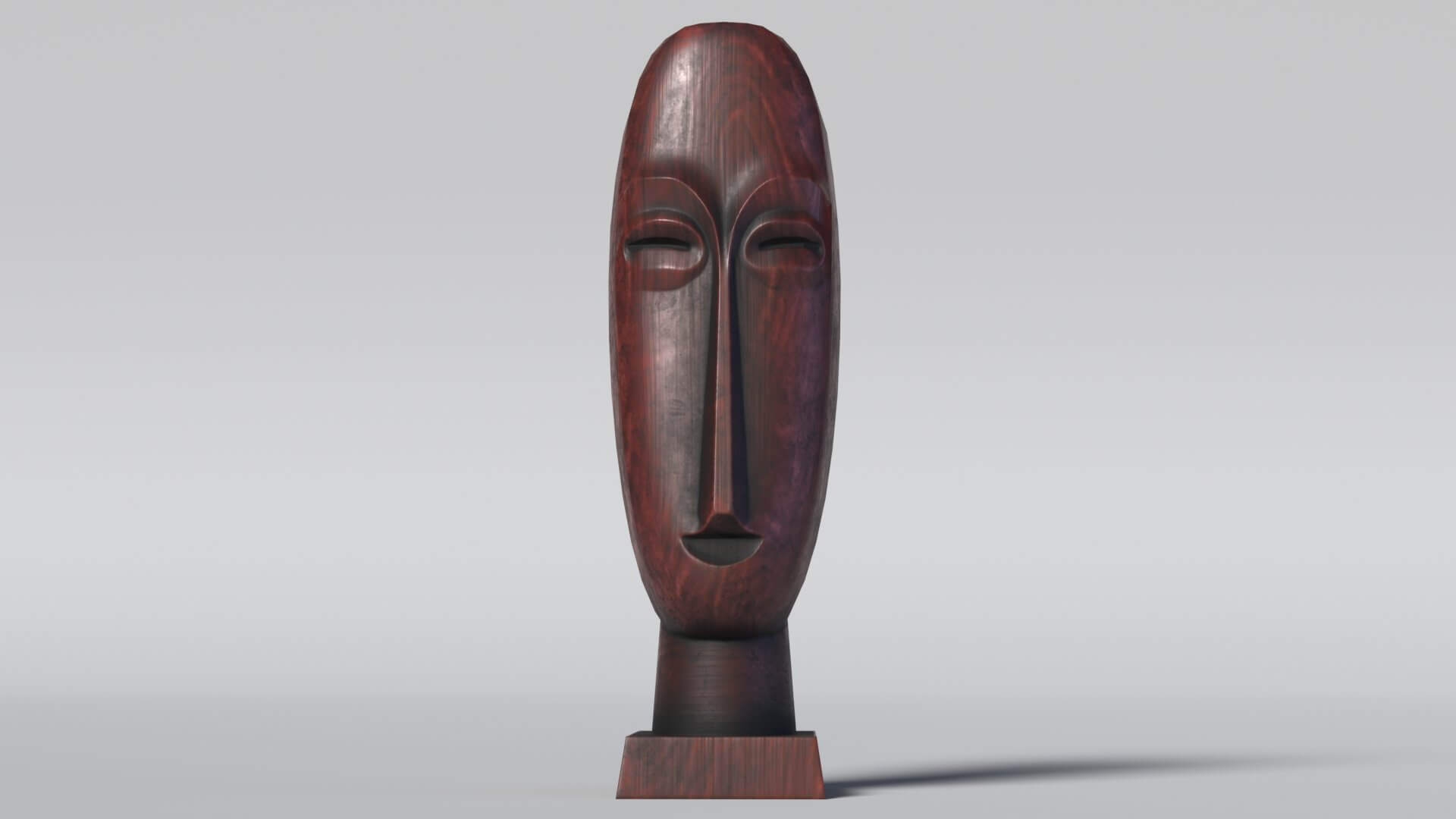 Figurine Head - 3D Model by Grishmanovskij Anton