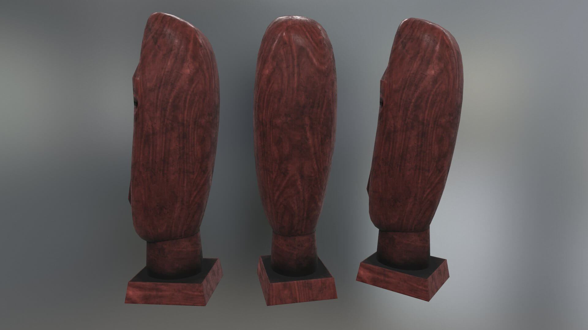 Figurine Head - 3D Model by Grishmanovskij Anton