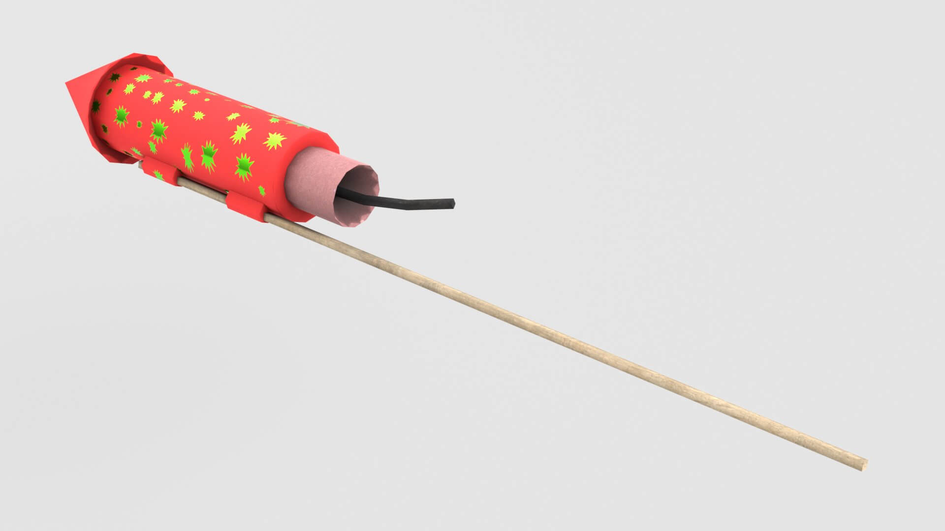 Fireworks - 3D Model by Grishmanovskij Anton