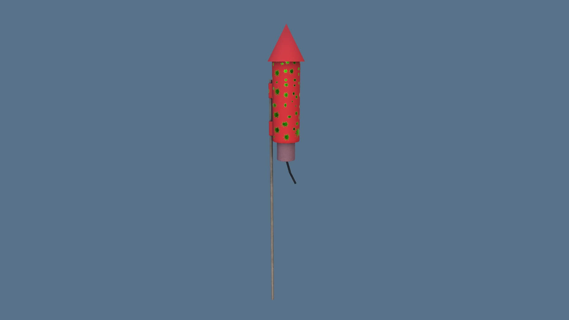 Fireworks - 3D Model by Grishmanovskij Anton
