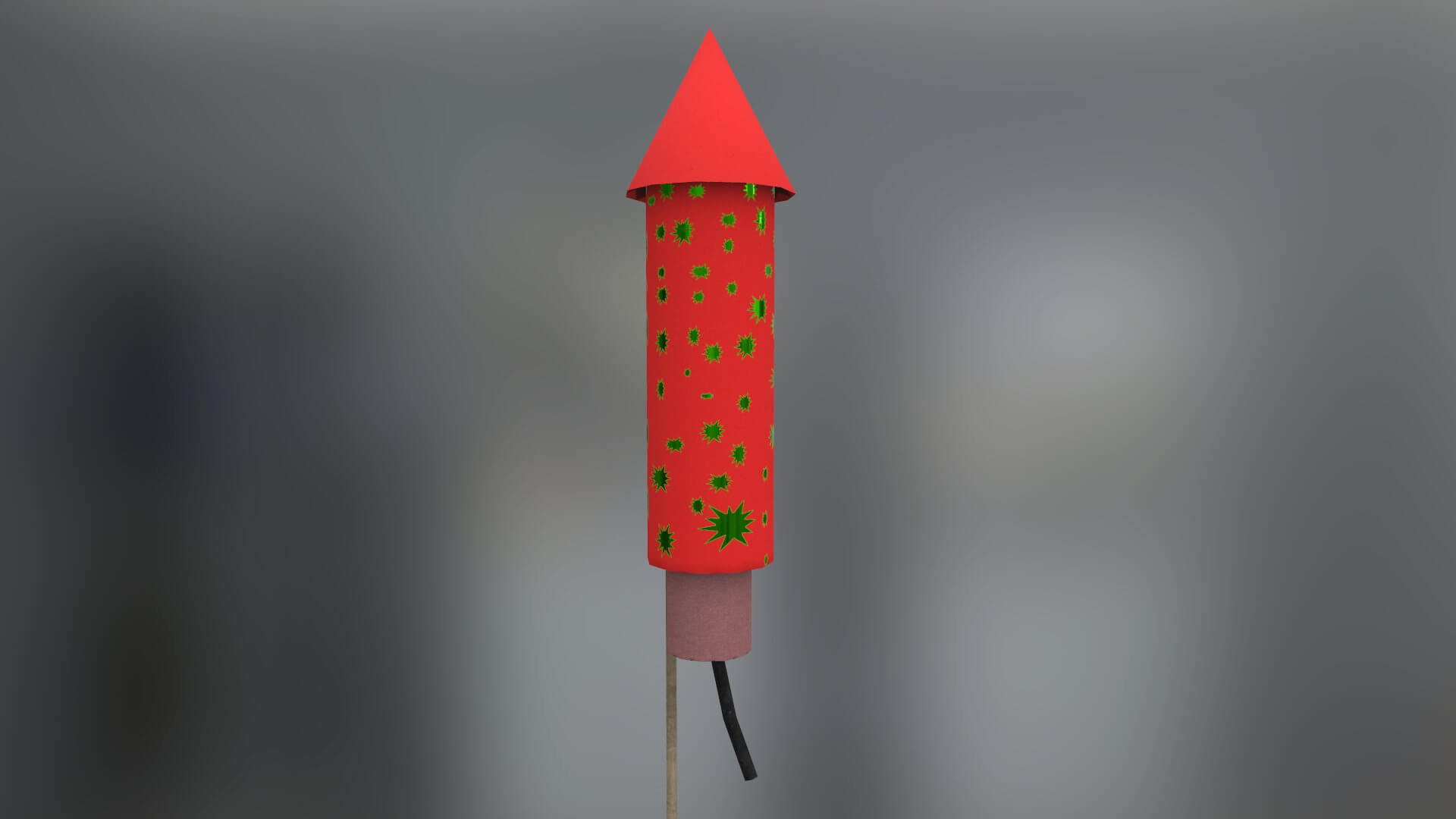 Fireworks - 3D Model by Grishmanovskij Anton