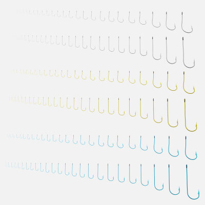Fishing Hooks - 3D Model by Grishmanovskij Anton