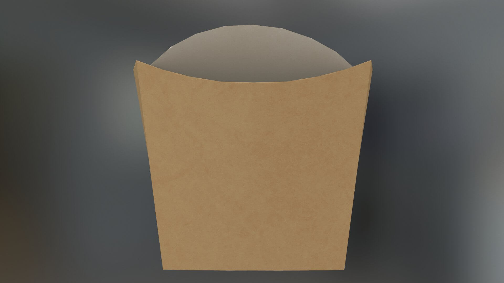 Fries Packing Box - 3D Model by Grishmanovskij Anton