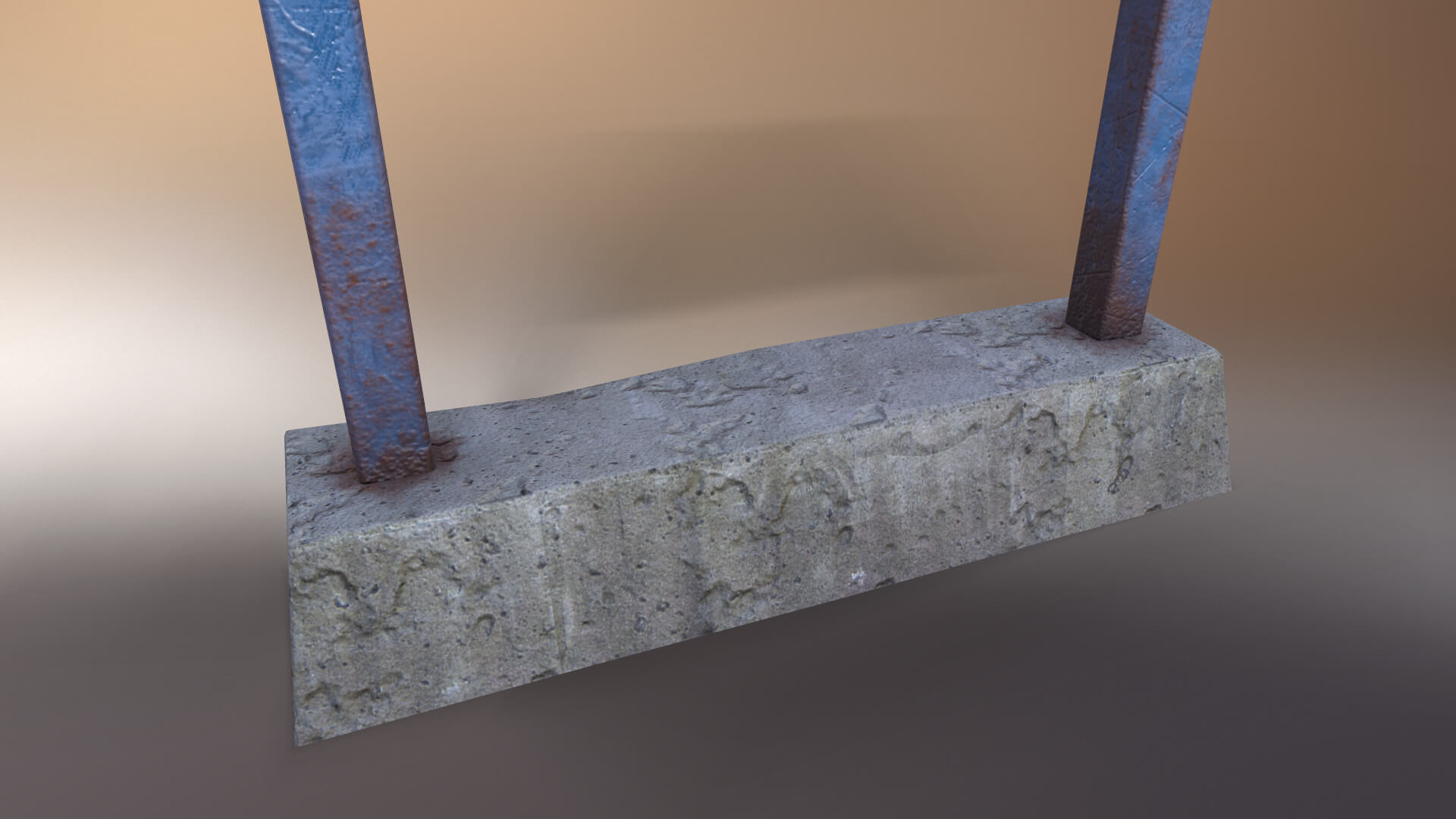 Gas Station Information Board - 3D Model by Grishmanovskij Anton