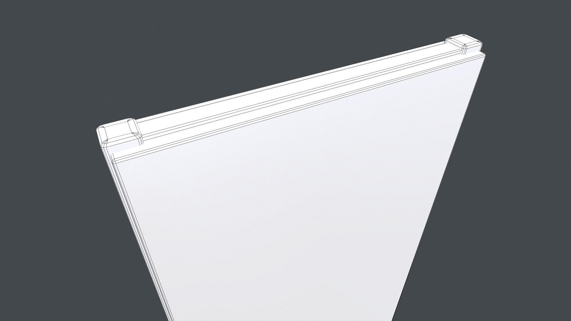 Gas Station Information Board - 3D Model by Grishmanovskij Anton