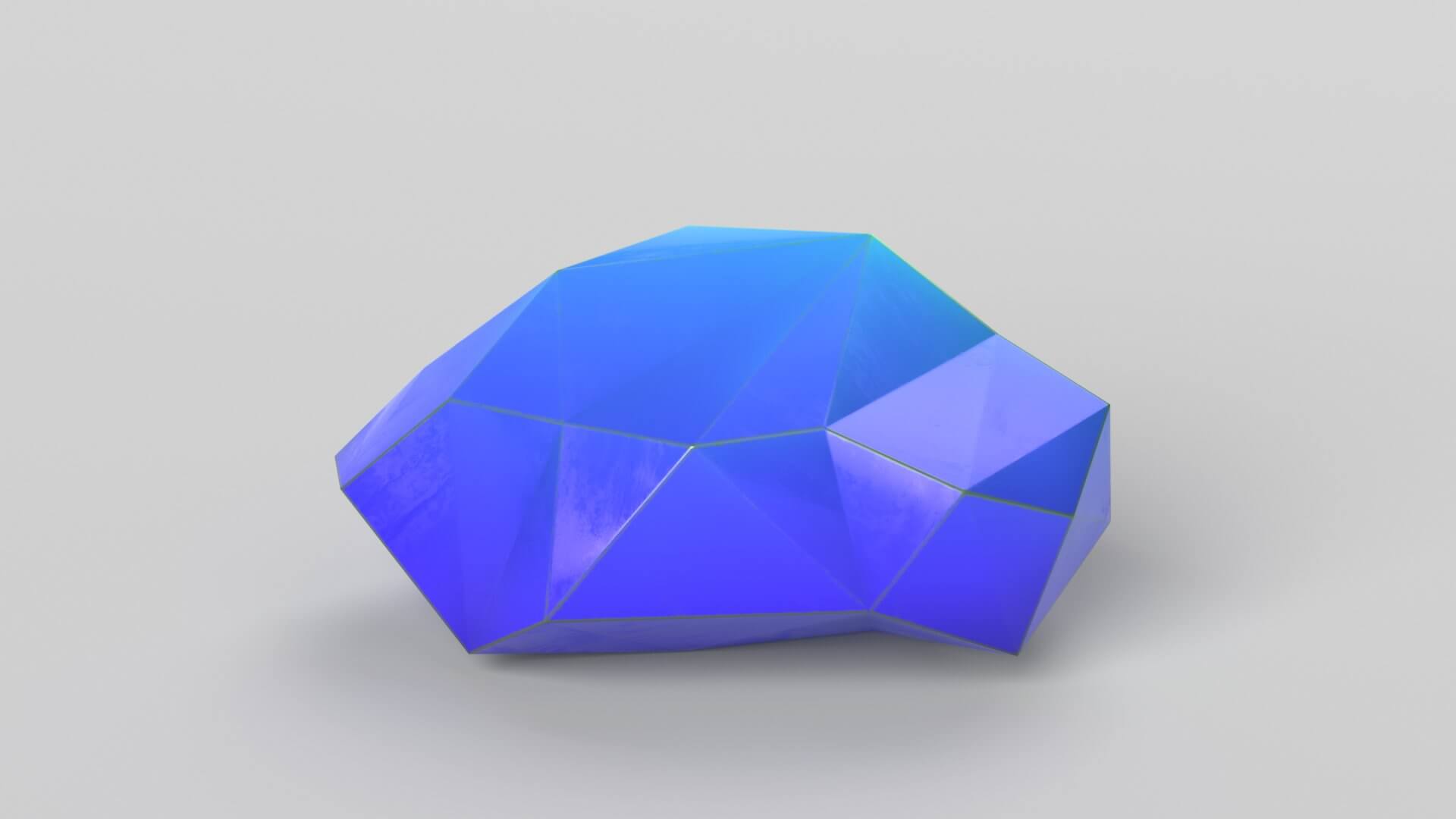 Gemstone - 3D Model by Grishmanovskij Anton