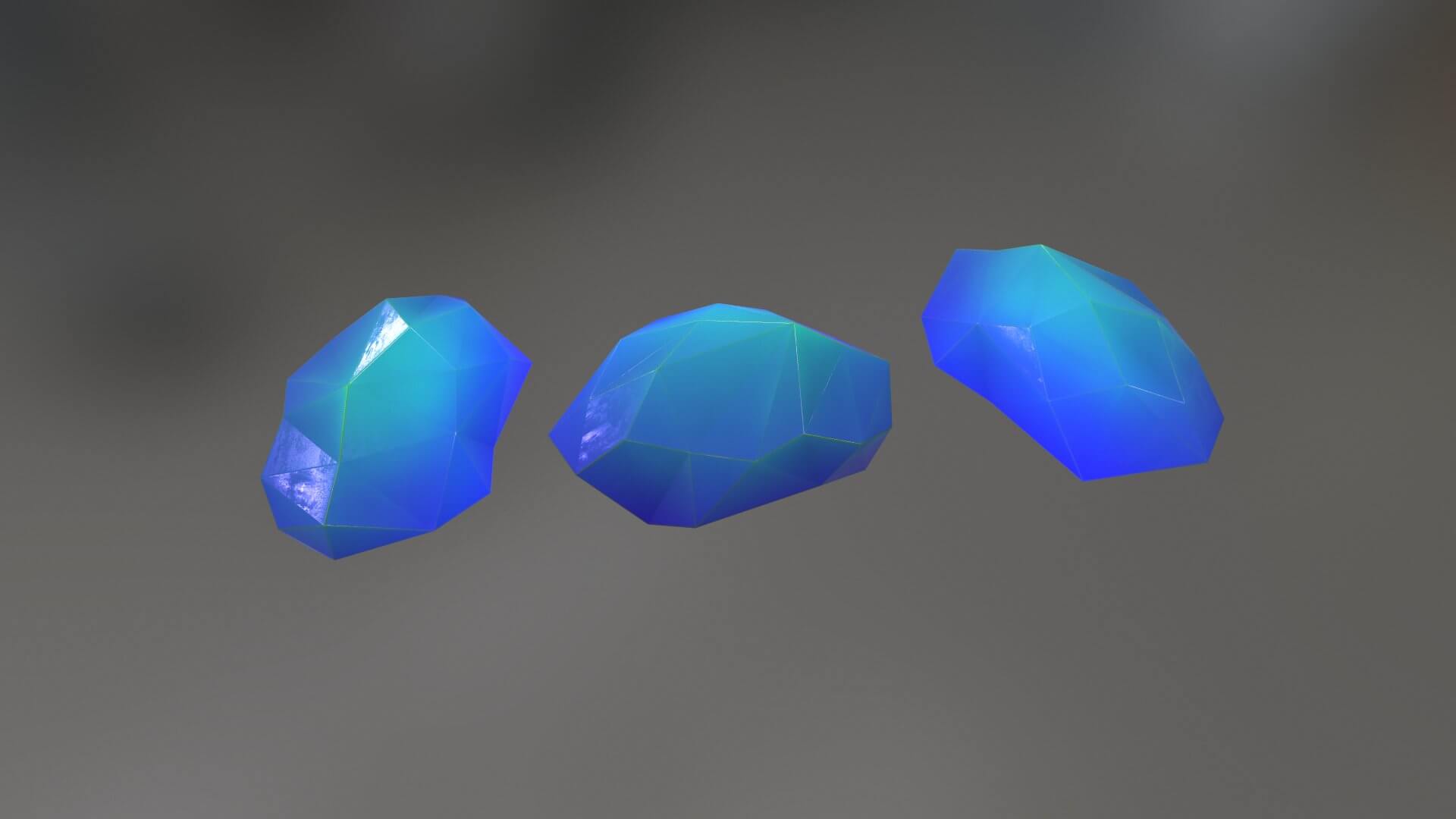 Gemstone - 3D Model by Grishmanovskij Anton