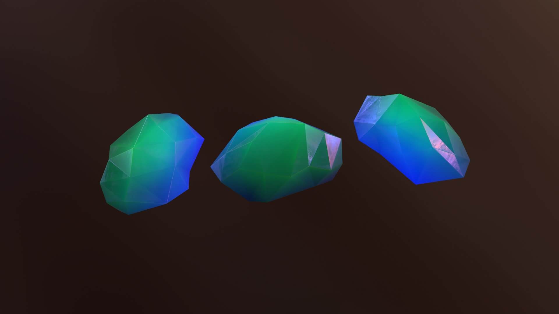 Gemstone - 3D Model by Grishmanovskij Anton