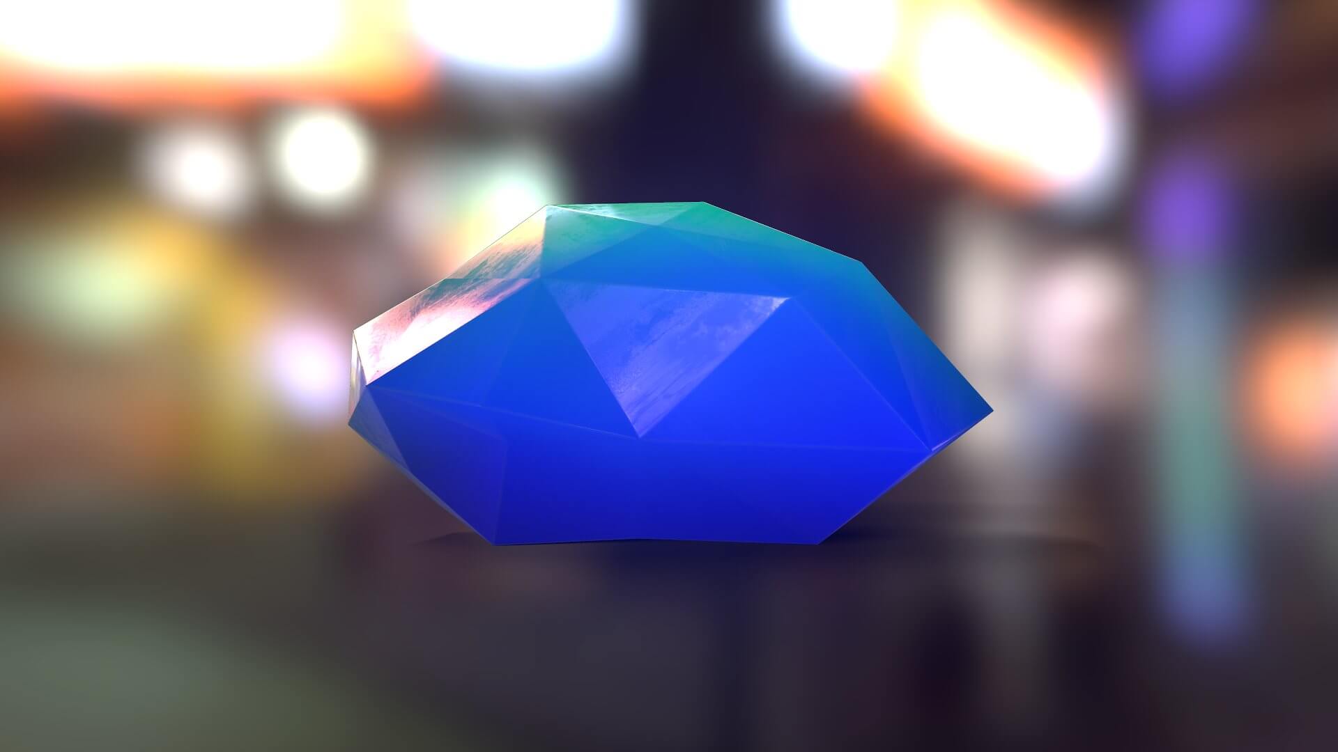 Gemstone - 3D Model by Grishmanovskij Anton