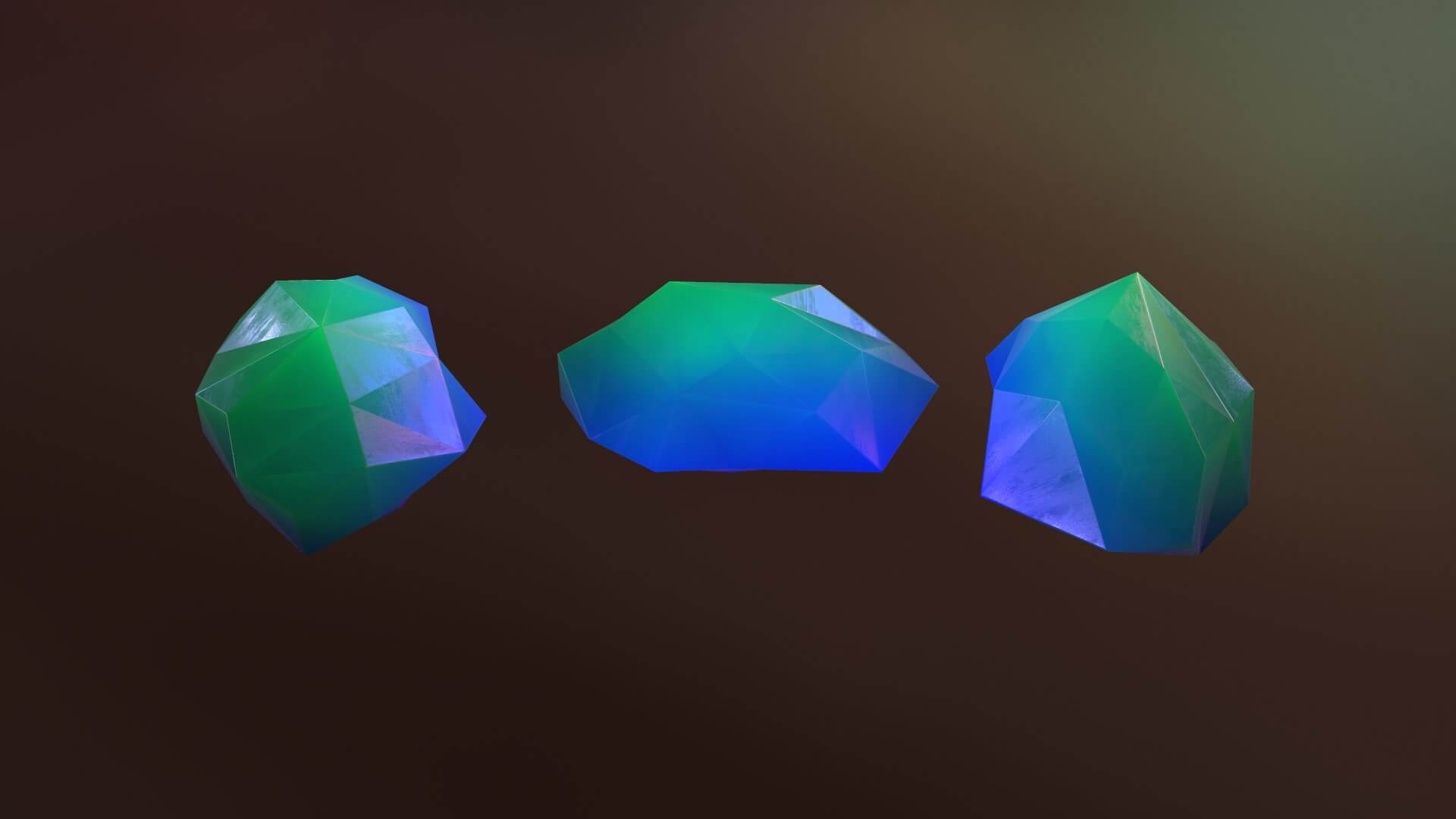 Gemstone - 3D Model by Grishmanovskij Anton