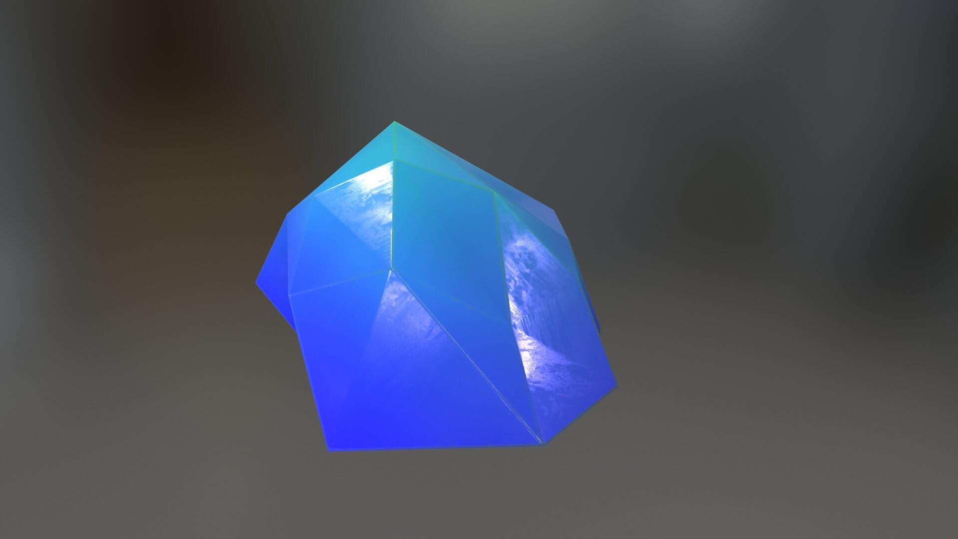 Gemstone - 3D Model by Grishmanovskij Anton