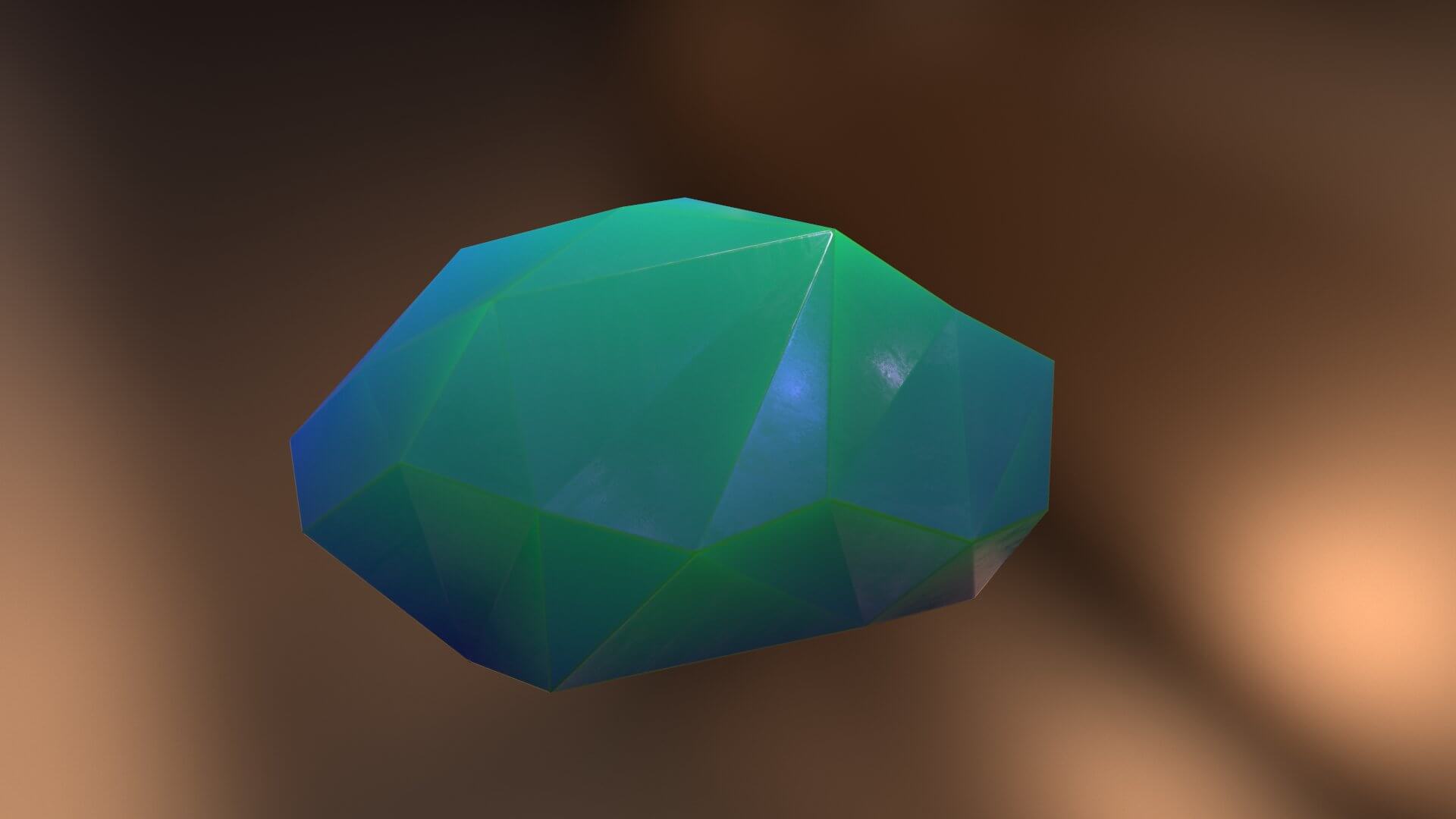Gemstone - 3D Model by Grishmanovskij Anton