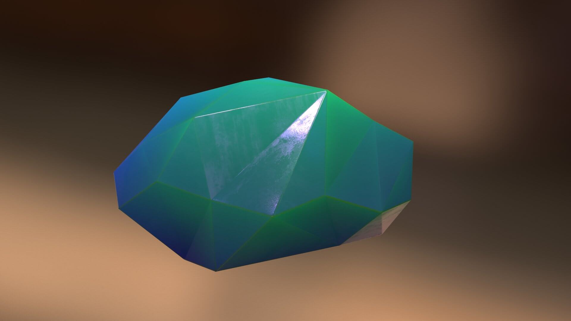 Gemstone - 3D Model by Grishmanovskij Anton