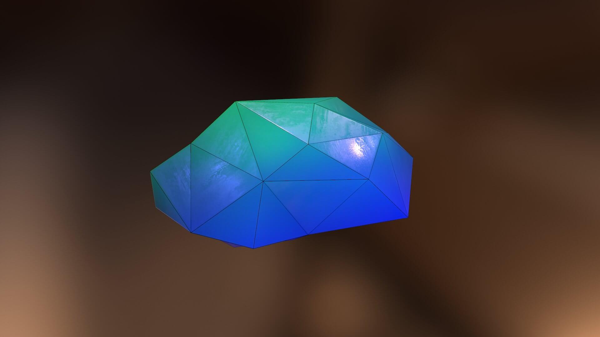 Gemstone - 3D Model by Grishmanovskij Anton