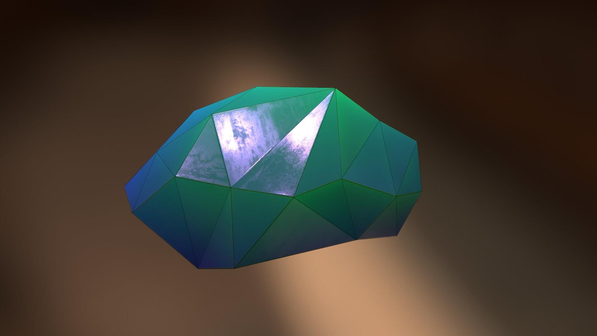 Gemstone - 3D Model by Grishmanovskij Anton