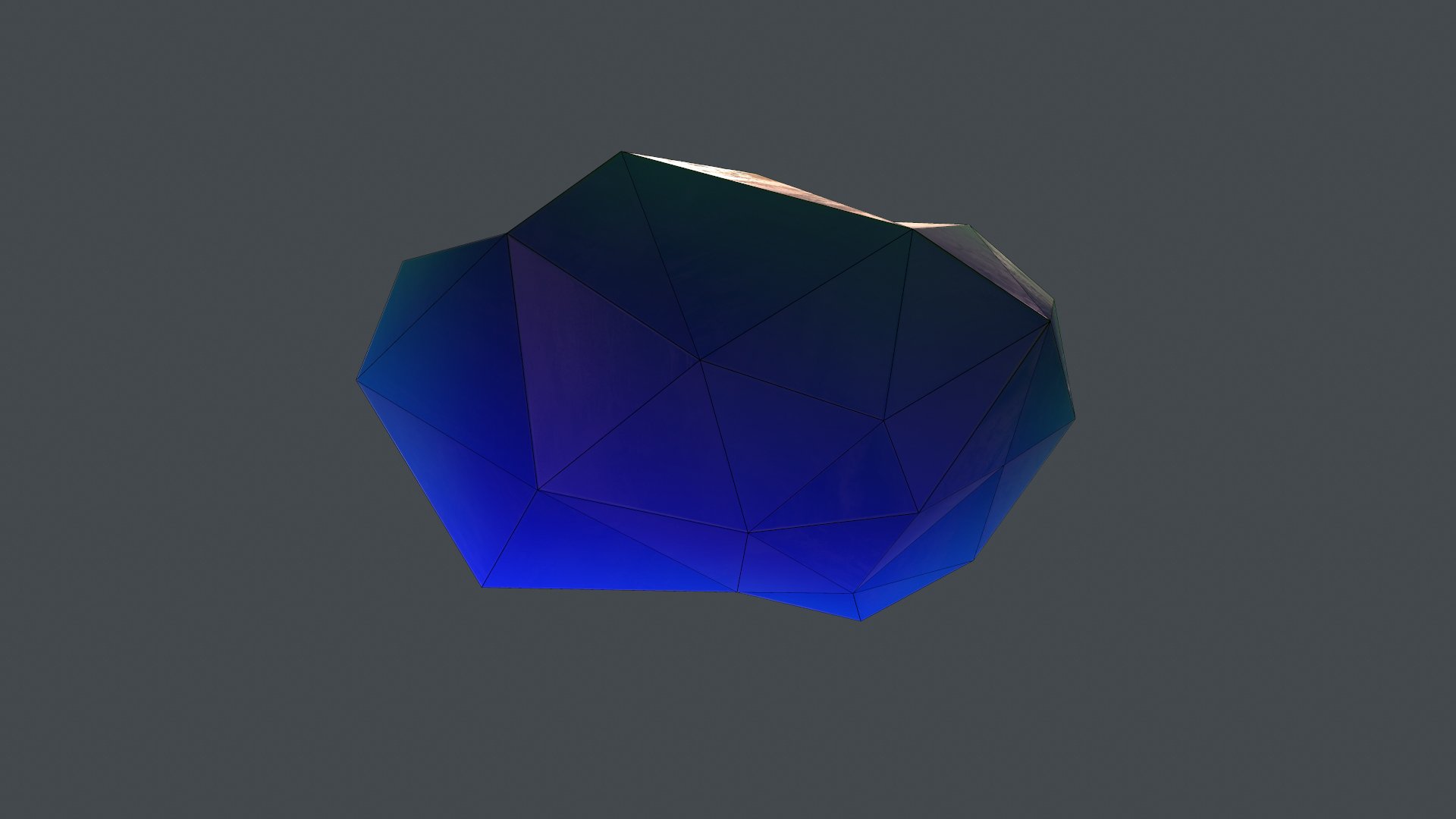 Gemstone - 3D Model by Grishmanovskij Anton