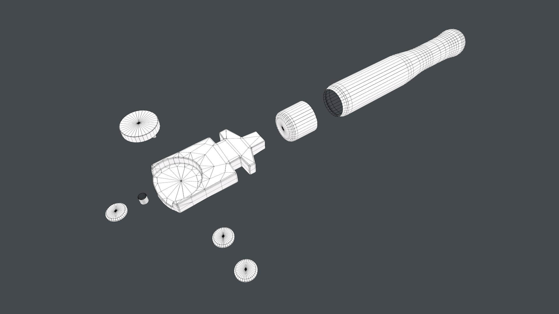 Glass Cutter - 3D Model by Grishmanovskij Anton