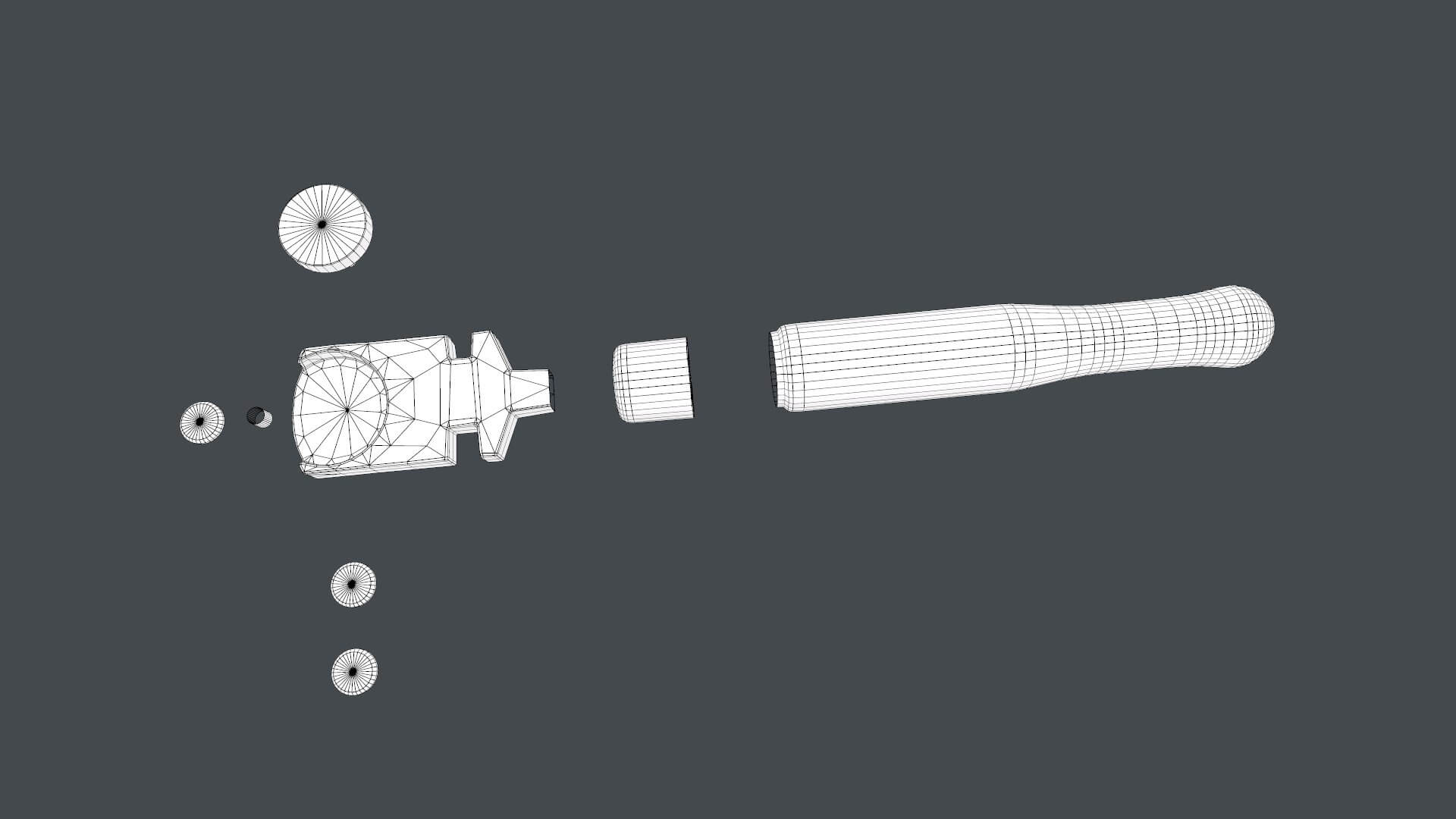 Glass Cutter - 3D Model by Grishmanovskij Anton