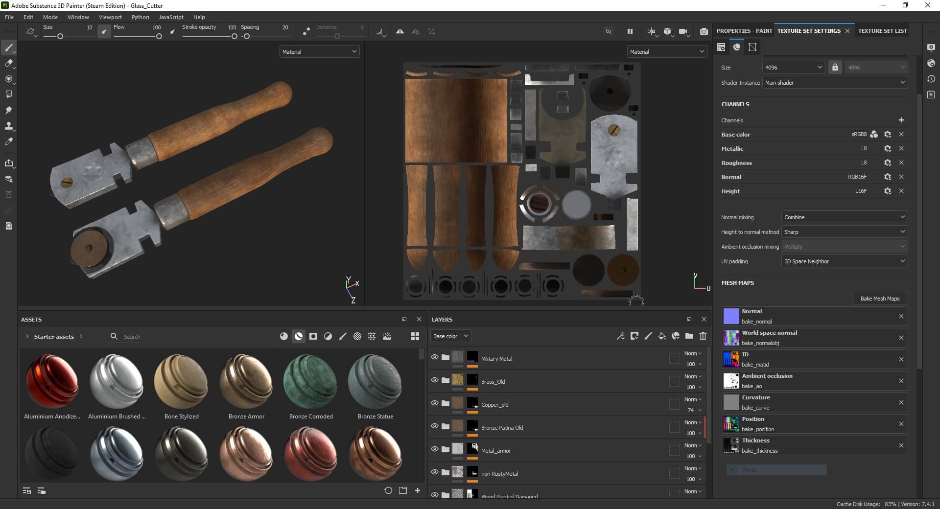 Glass Cutter - 3D Model by Grishmanovskij Anton