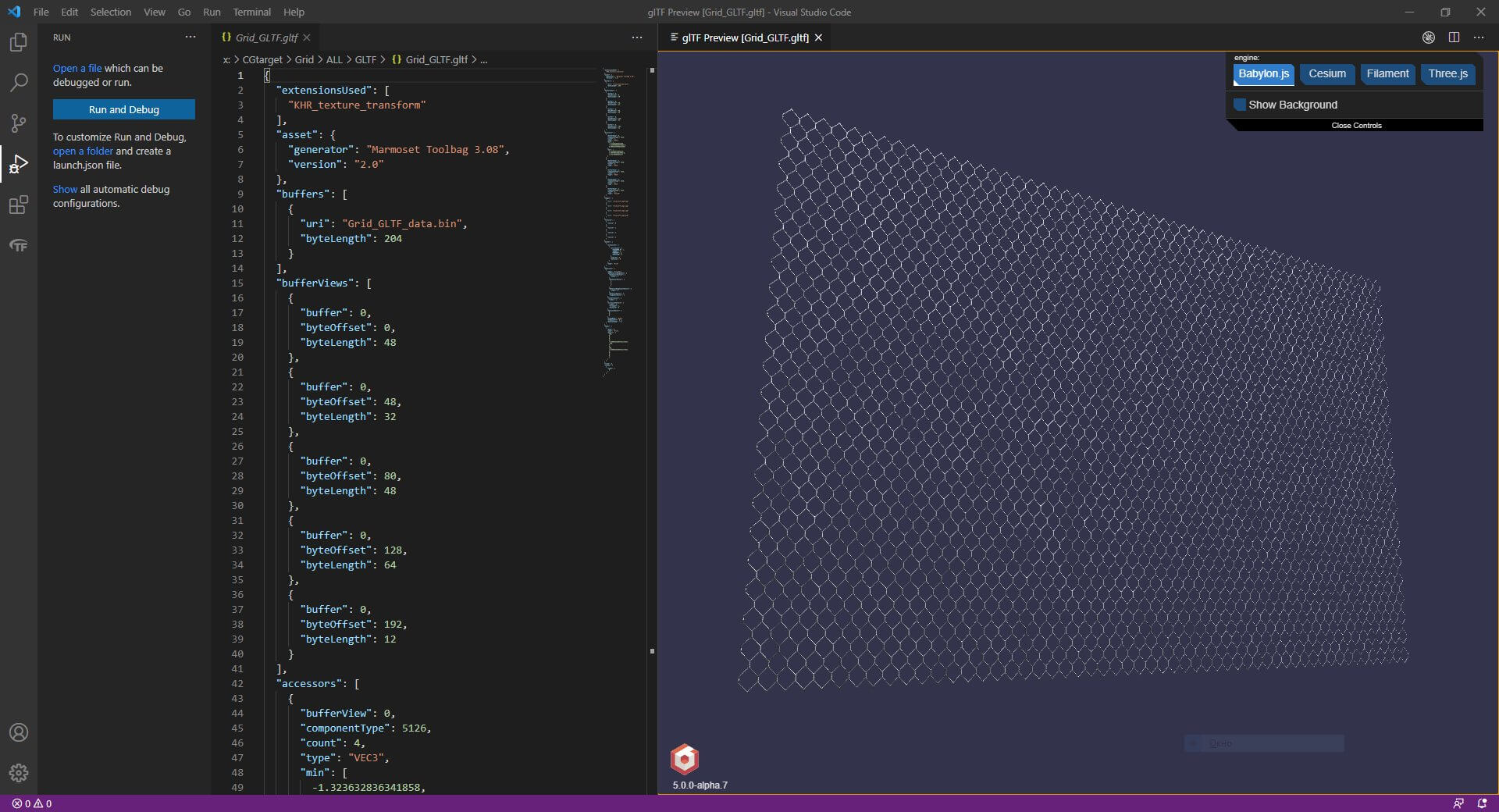 Grid Rabitz - 3D Model by Grishmanovskij Anton