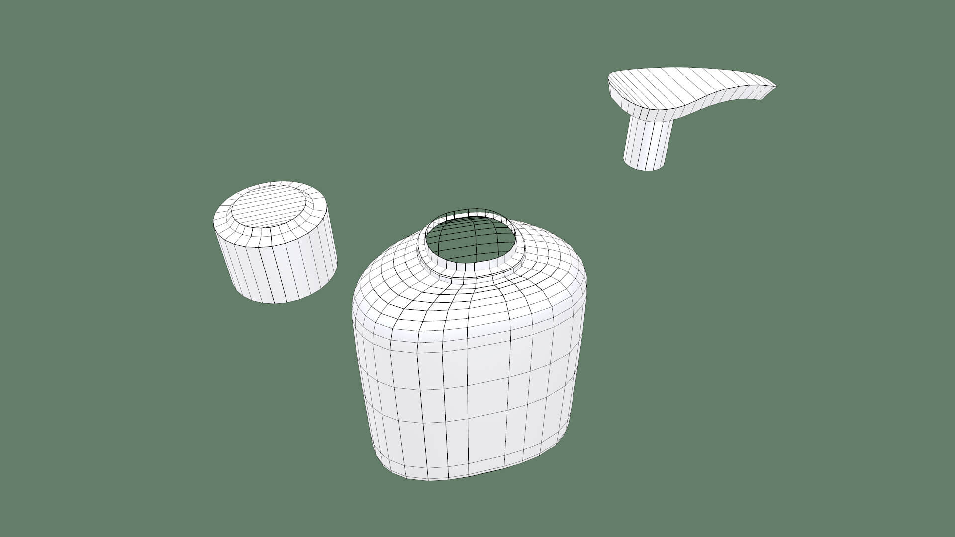 Hand Antiseptic V2 - 3D Model by Grishmanovskij Anton