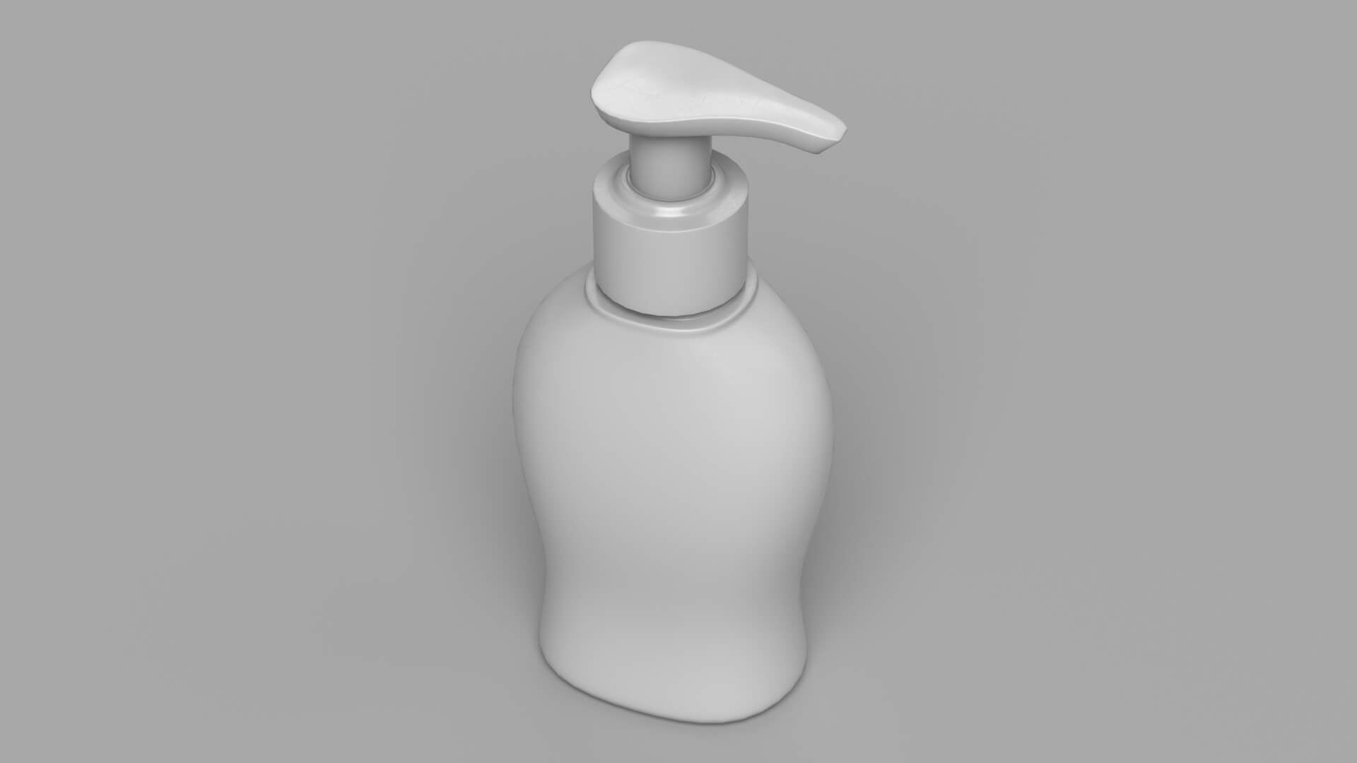 Hand Antiseptics - 3D Model by Grishmanovskij Anton