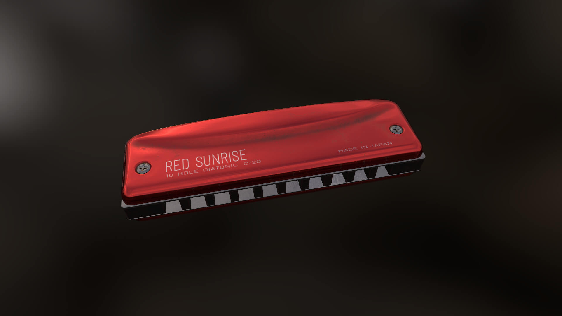 Harmonica V2 - 3D Model by Grishmanovskij Anton