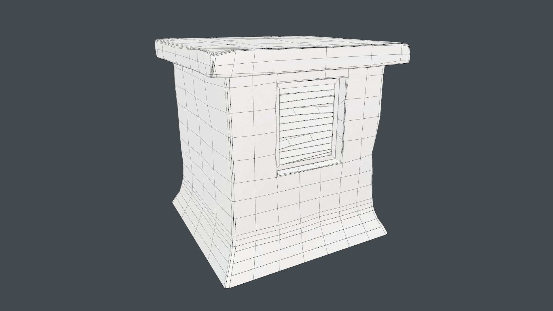 Head Ventilation Mine - 3D Model by Grishmanovskij Anton