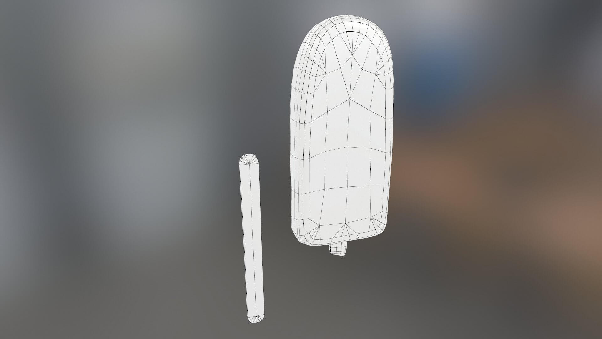 Ice Cream - 3D Model by Grishmanovskij Anton