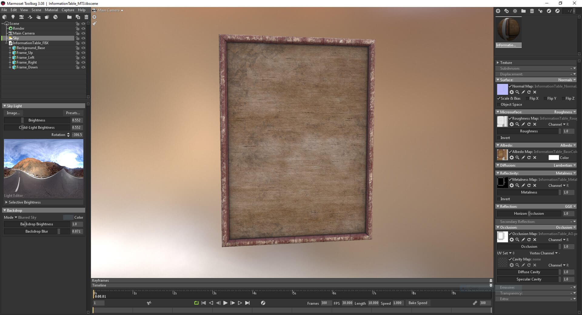 Information Table - 3D Model by Grishmanovskij Anton