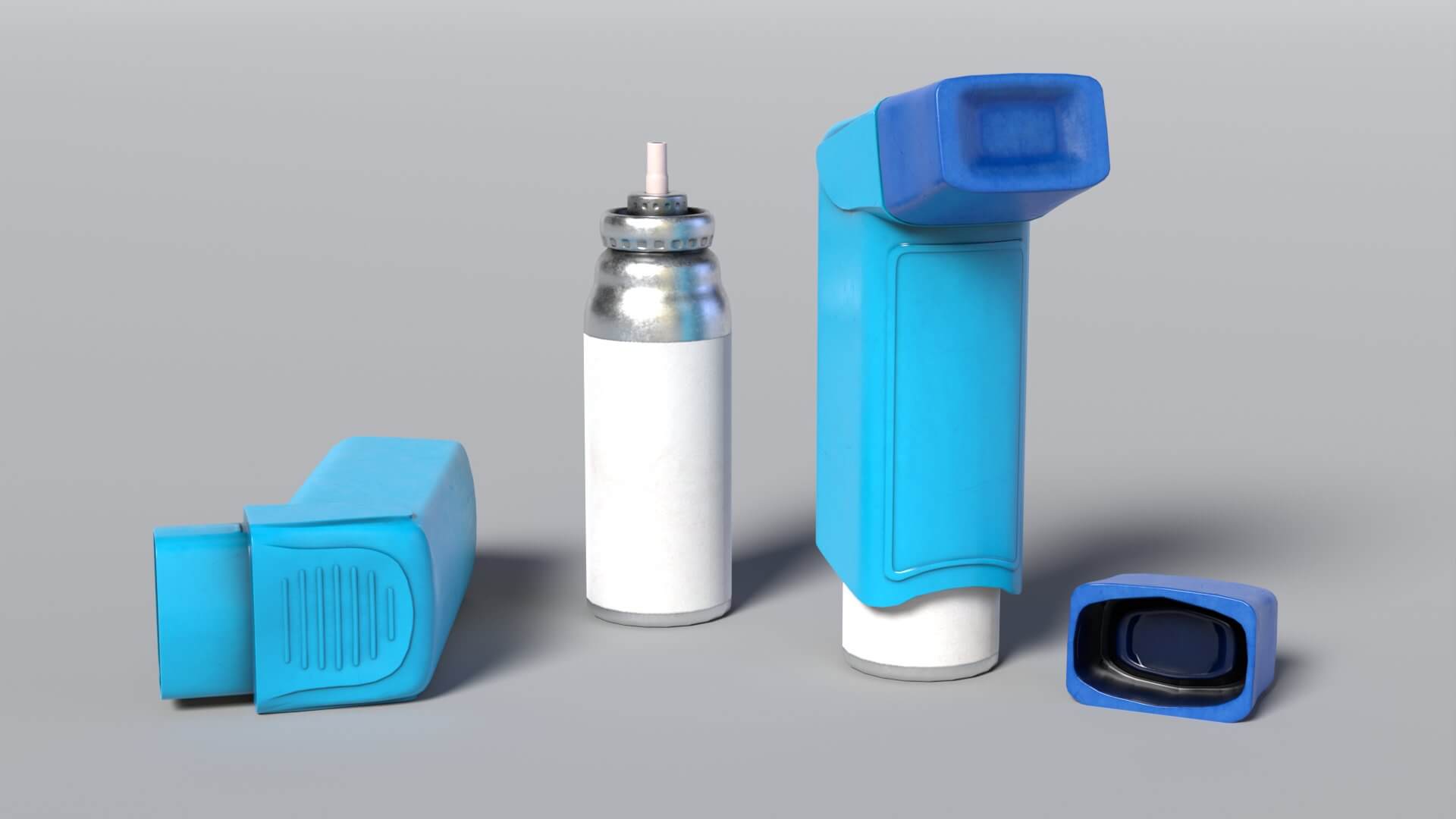 Inhaler - 3D Model by Grishmanovskij Anton