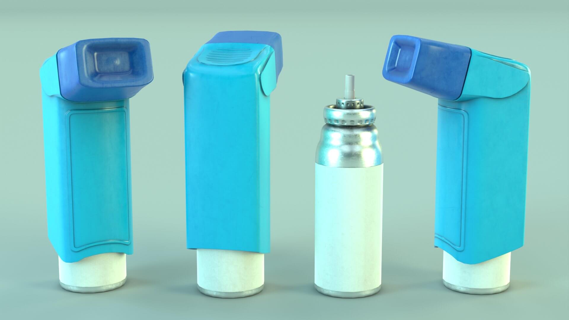 Inhaler - 3D Model by Grishmanovskij Anton