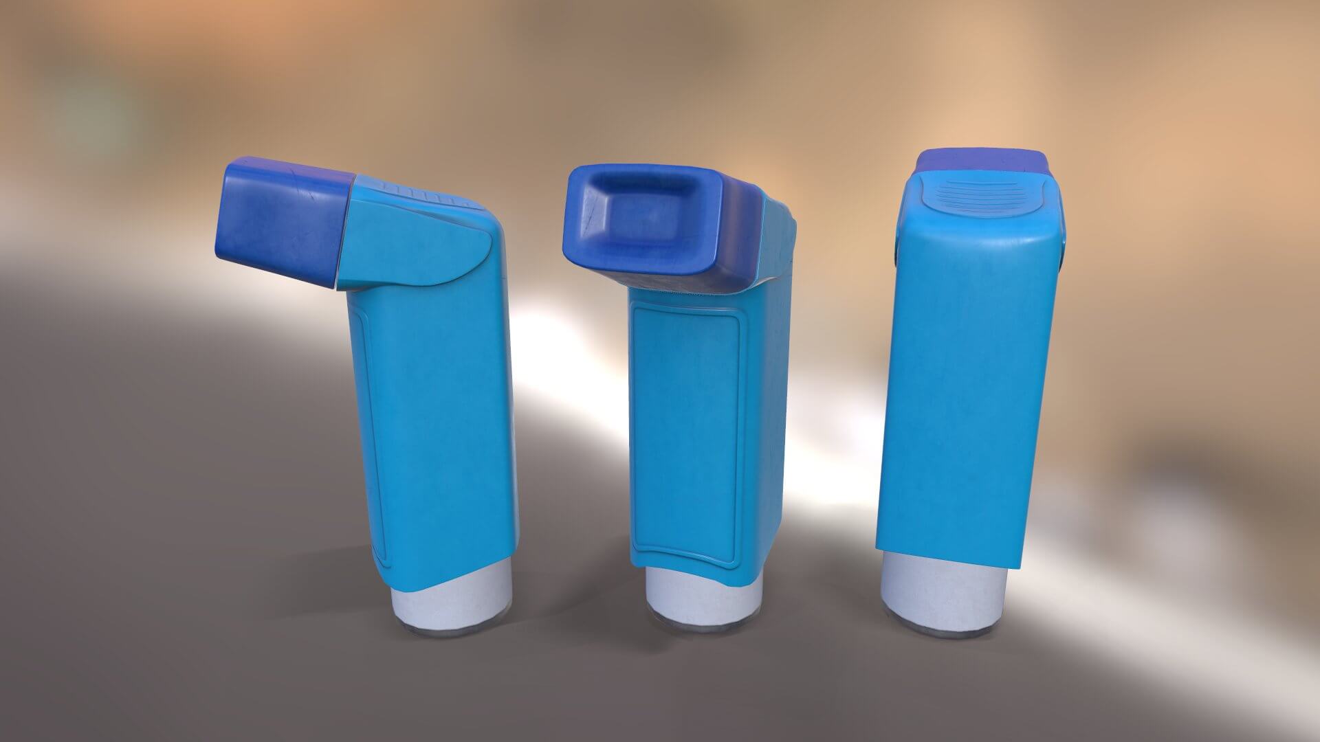 Inhaler - 3D Model by Grishmanovskij Anton