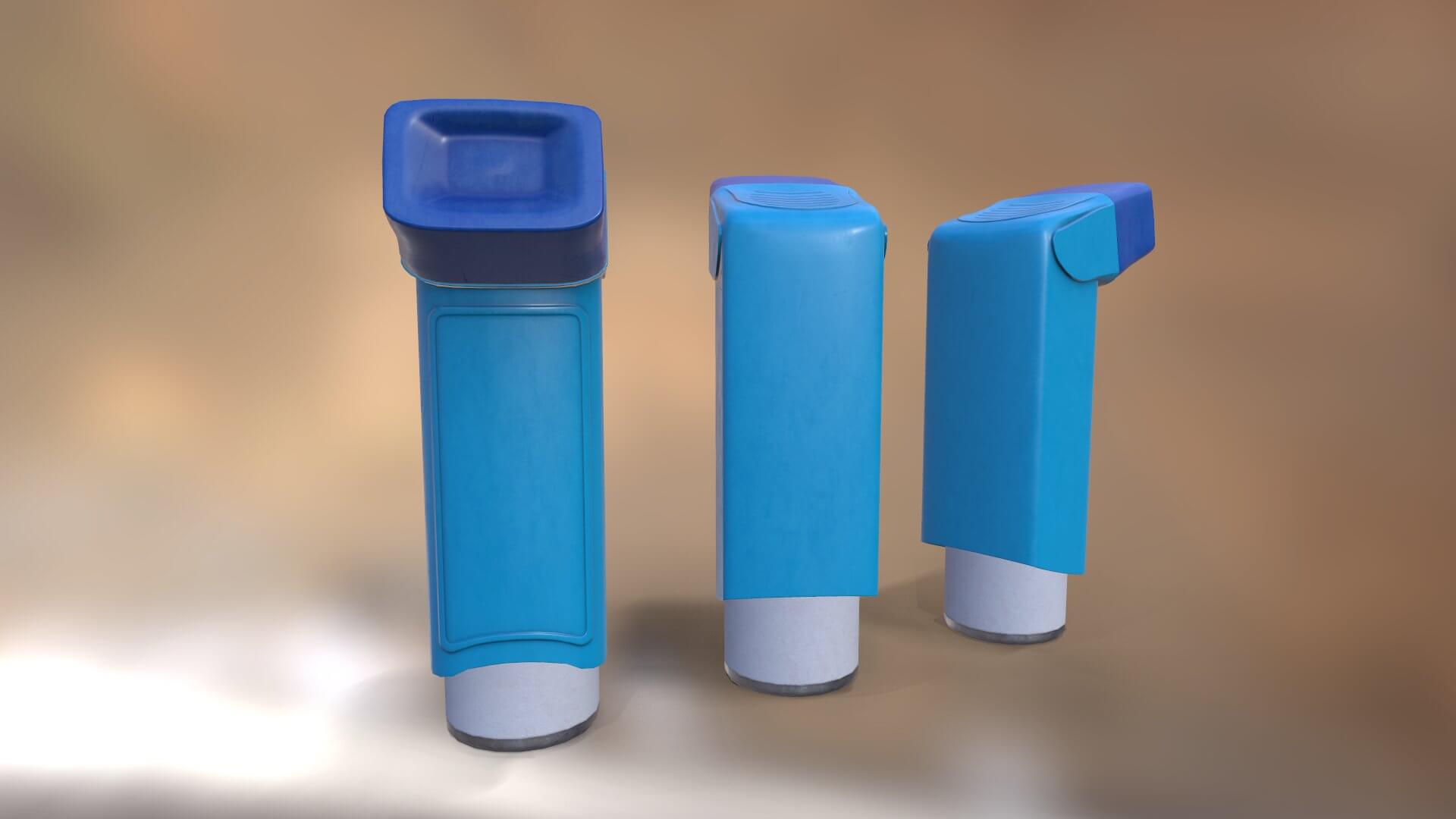 Inhaler - 3D Model by Grishmanovskij Anton
