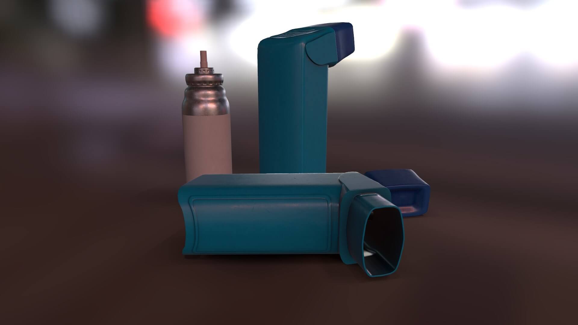 Inhaler - 3D Model by Grishmanovskij Anton