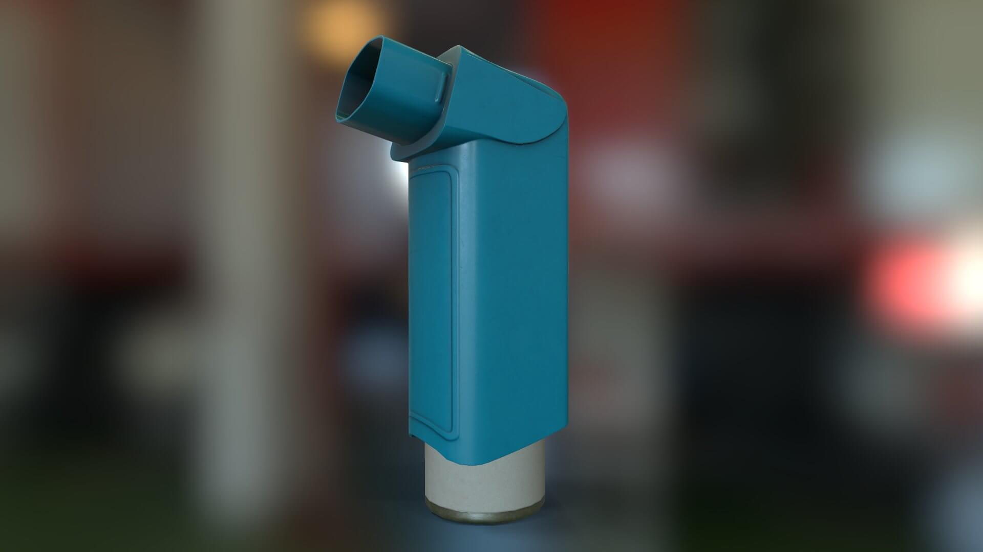 Inhaler - 3D Model by Grishmanovskij Anton