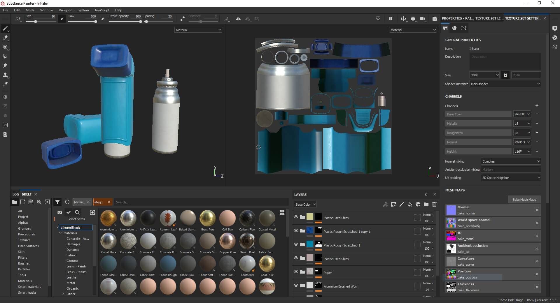 Inhaler - 3D Model by Grishmanovskij Anton