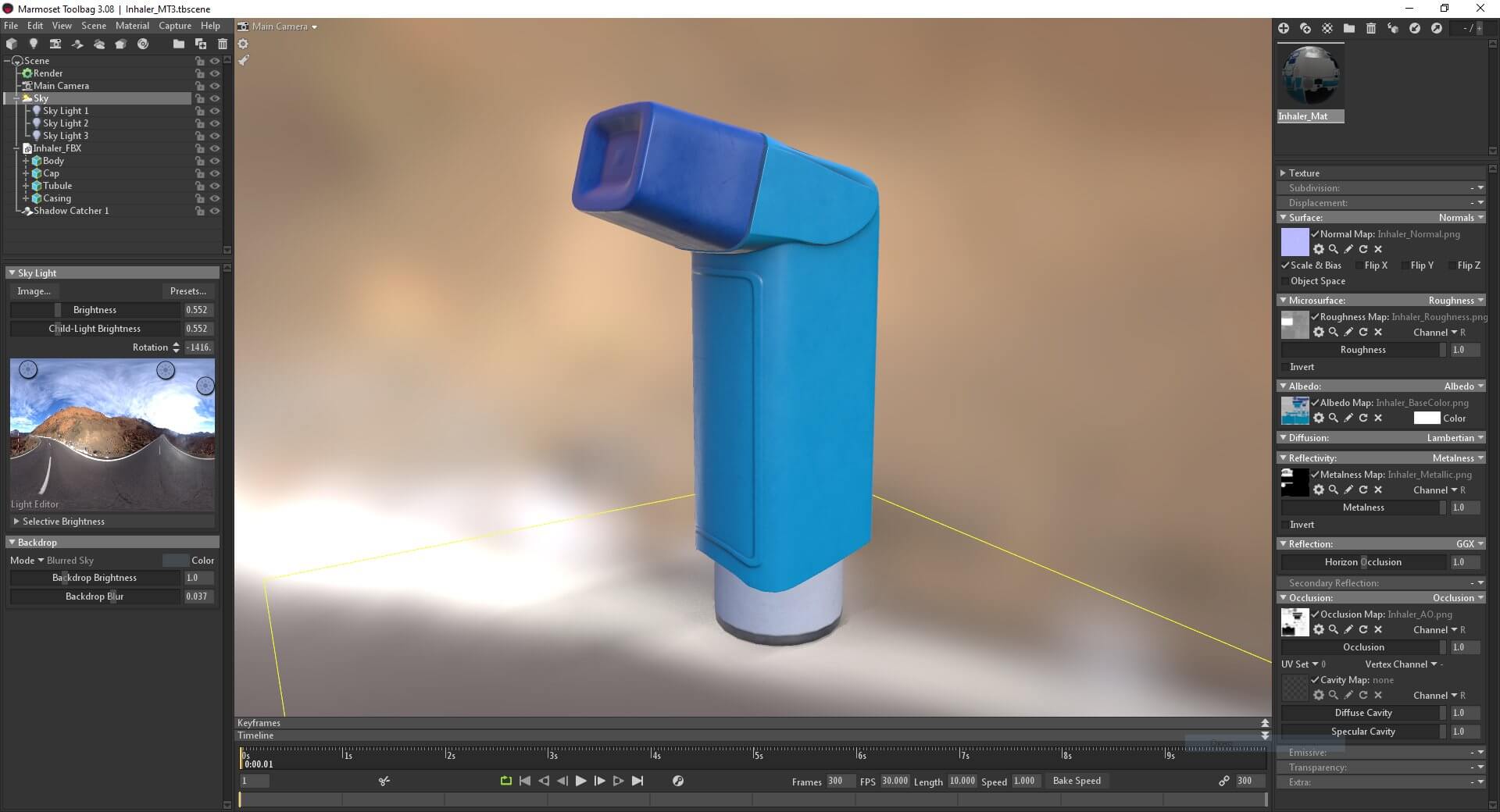 Inhaler - 3D Model by Grishmanovskij Anton