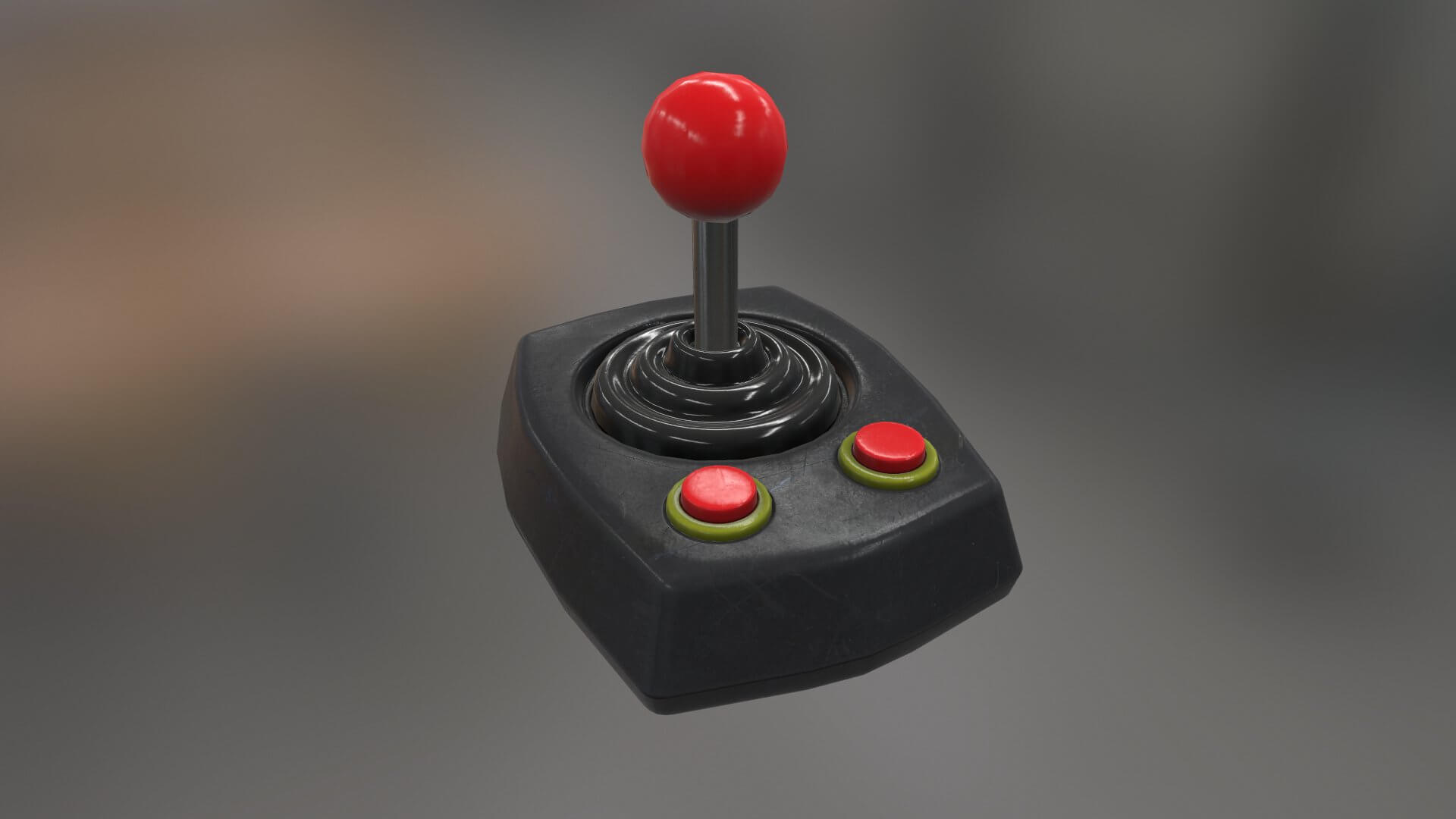Joystick - 3D Model by Grishmanovskij Anton