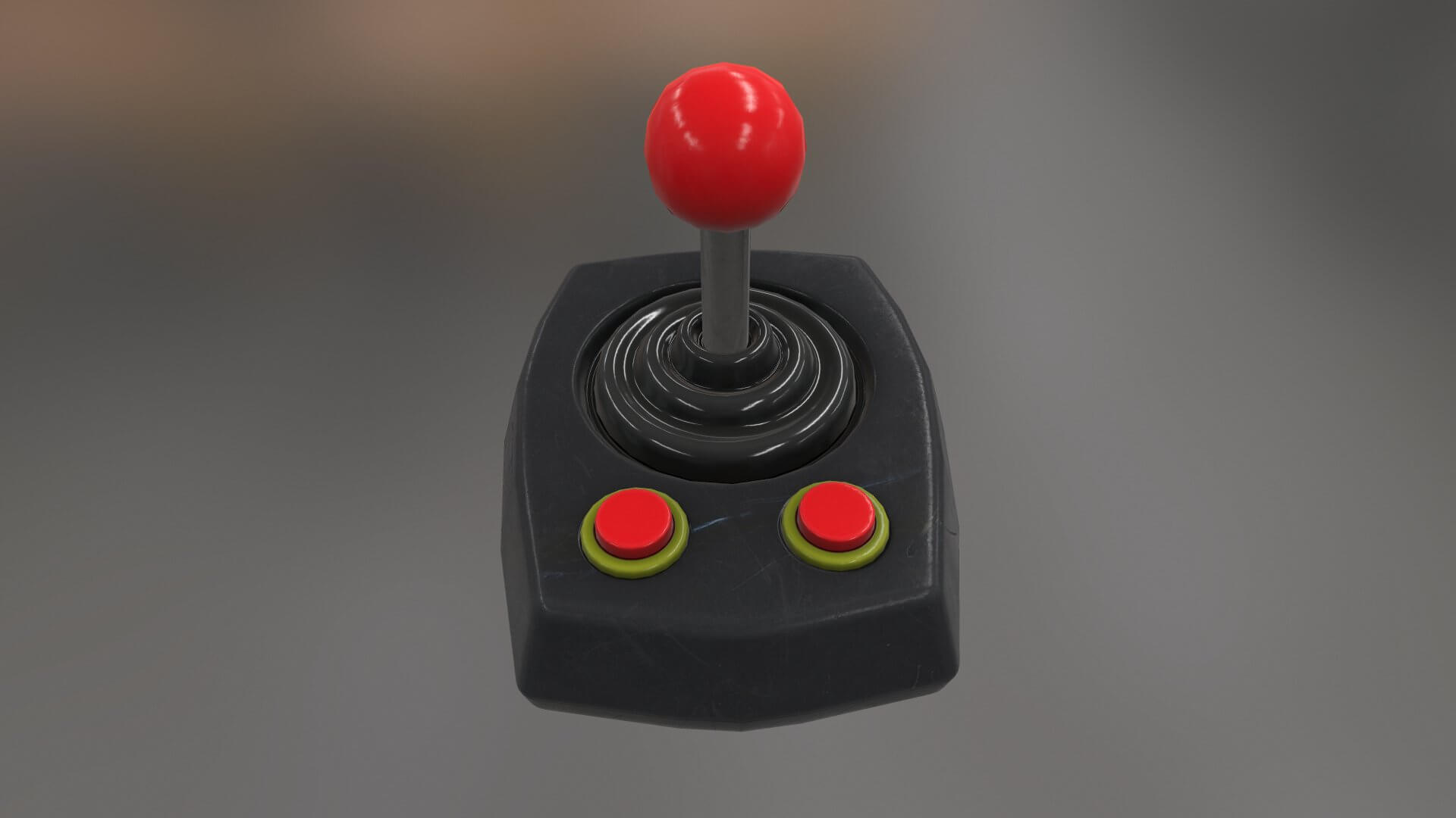 Joystick - 3D Model by Grishmanovskij Anton