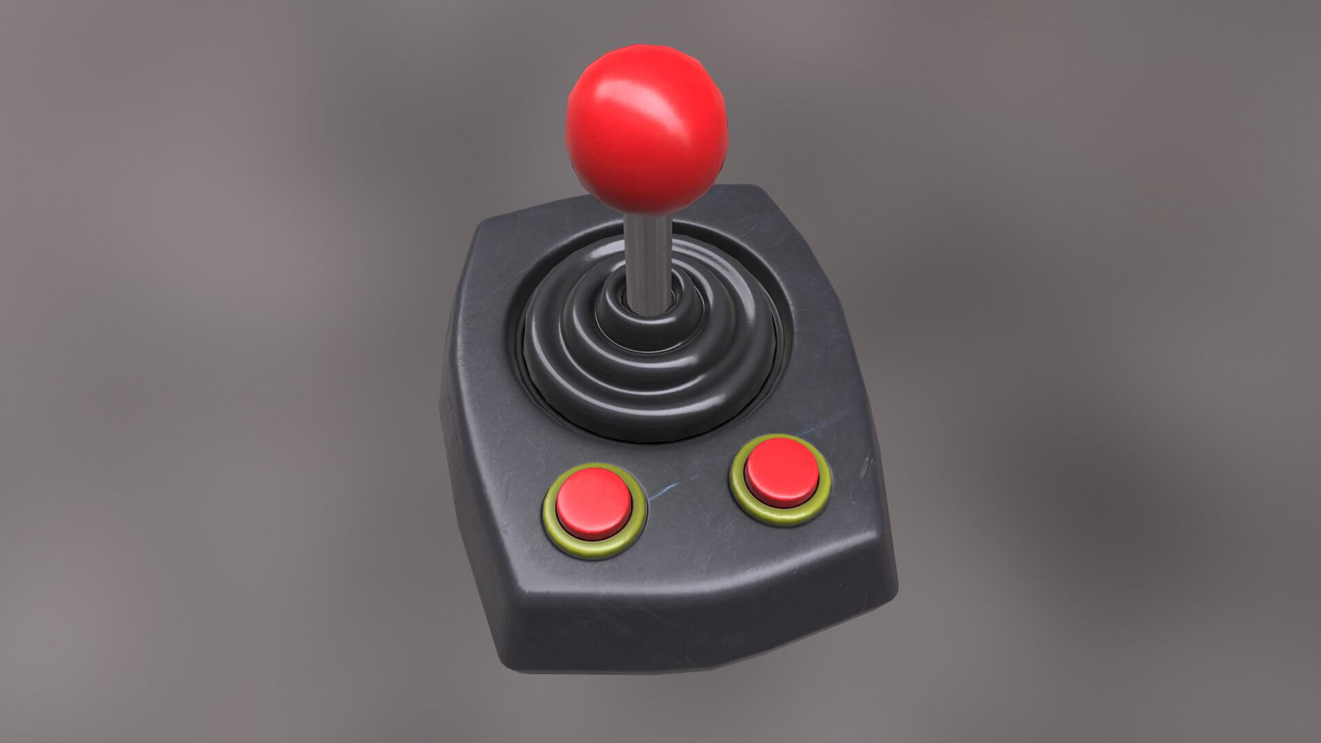 Joystick - 3D Model by Grishmanovskij Anton
