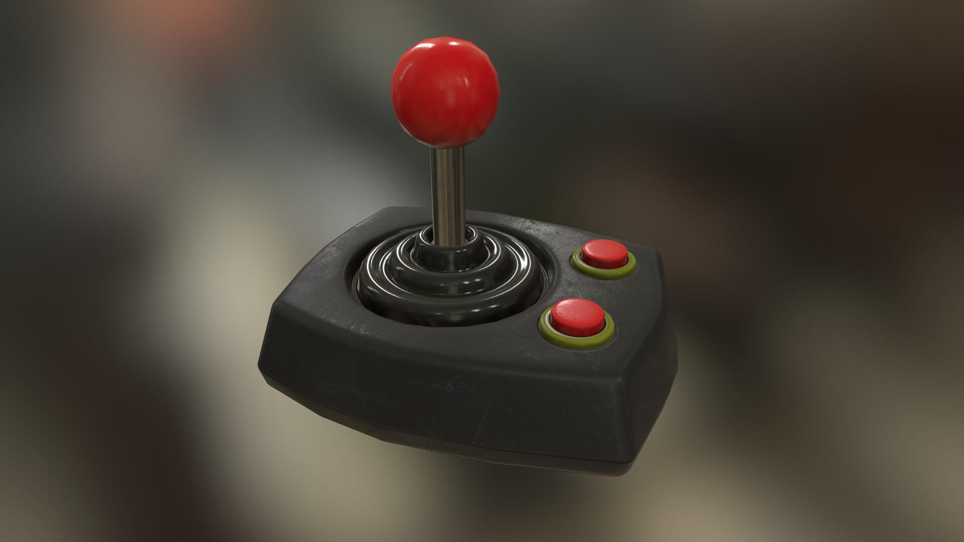 Joystick - 3D Model by Grishmanovskij Anton
